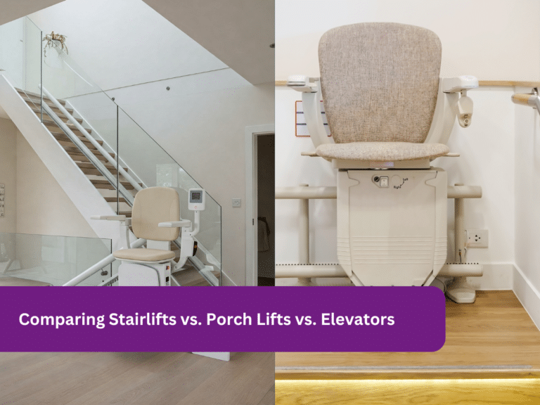 Comparing Stairlifts vs. Porch Lifts vs. Elevators – Lifecare Mobility
